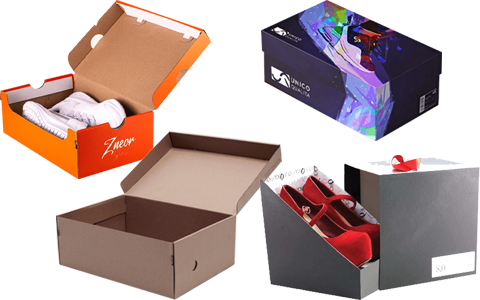 Buy Custom made Shoe Boxes at Wholesale Rate with Free Shipping
